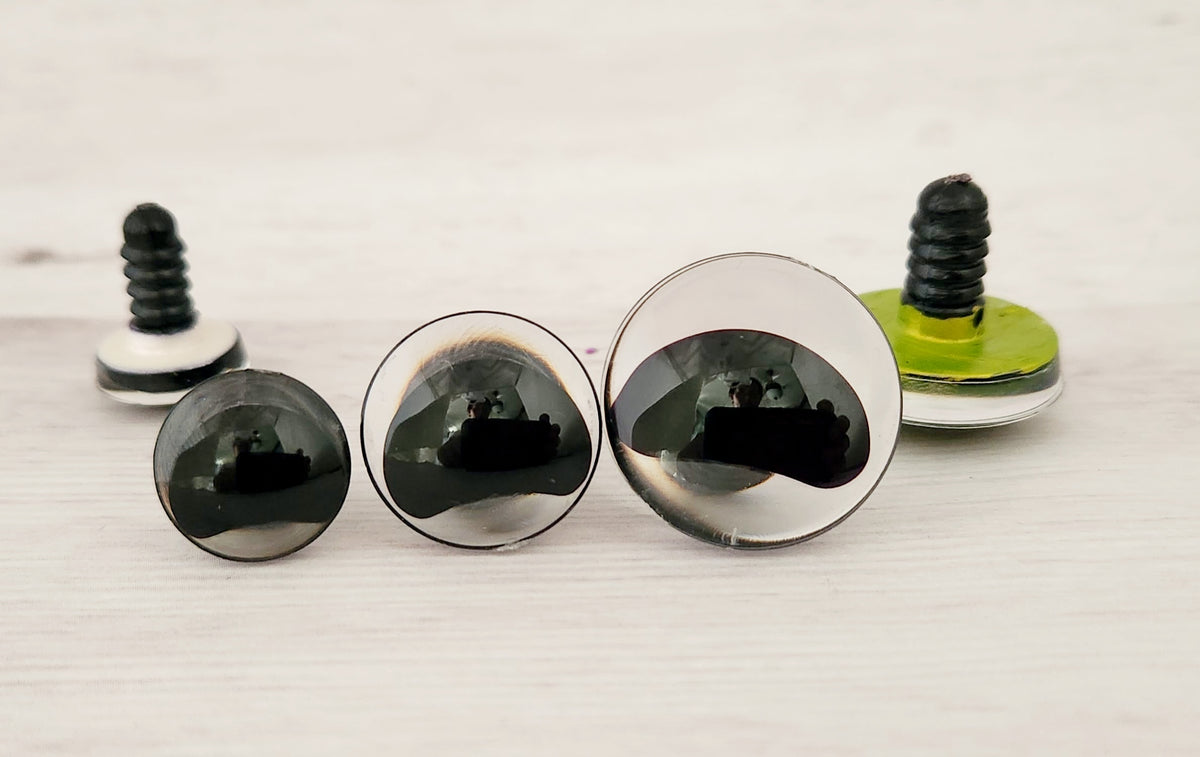 Clear Goat SINKER Eyes by the Pair – Suncatcher Craft Eyes