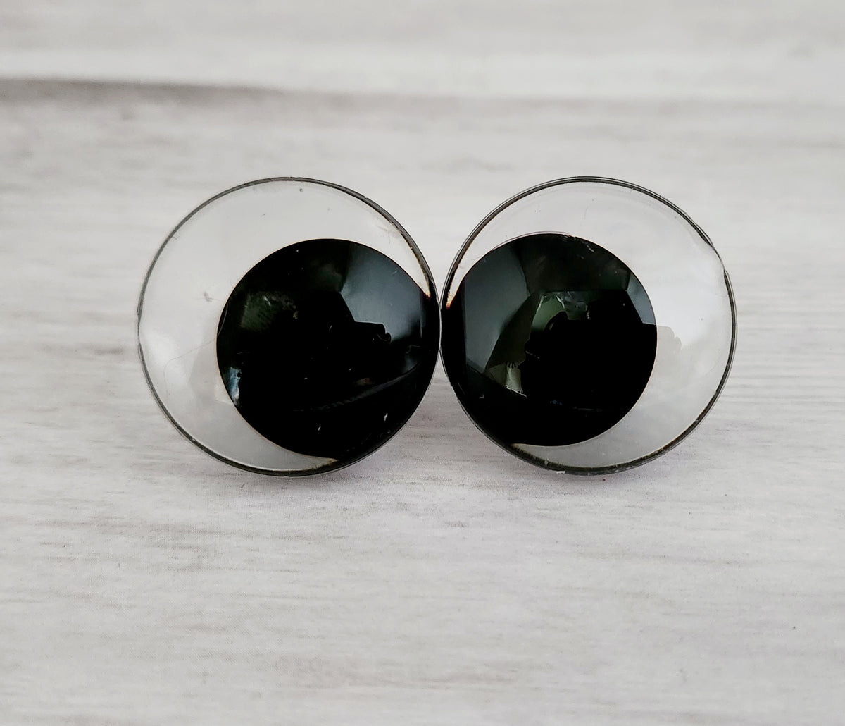 Clear Playful SINKER Eyes by the Pair – Suncatcher Craft Eyes