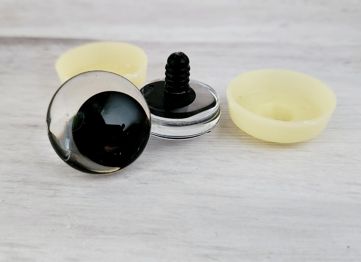 Clear Playful SINKER Eyes by the Pair – Suncatcher Craft Eyes