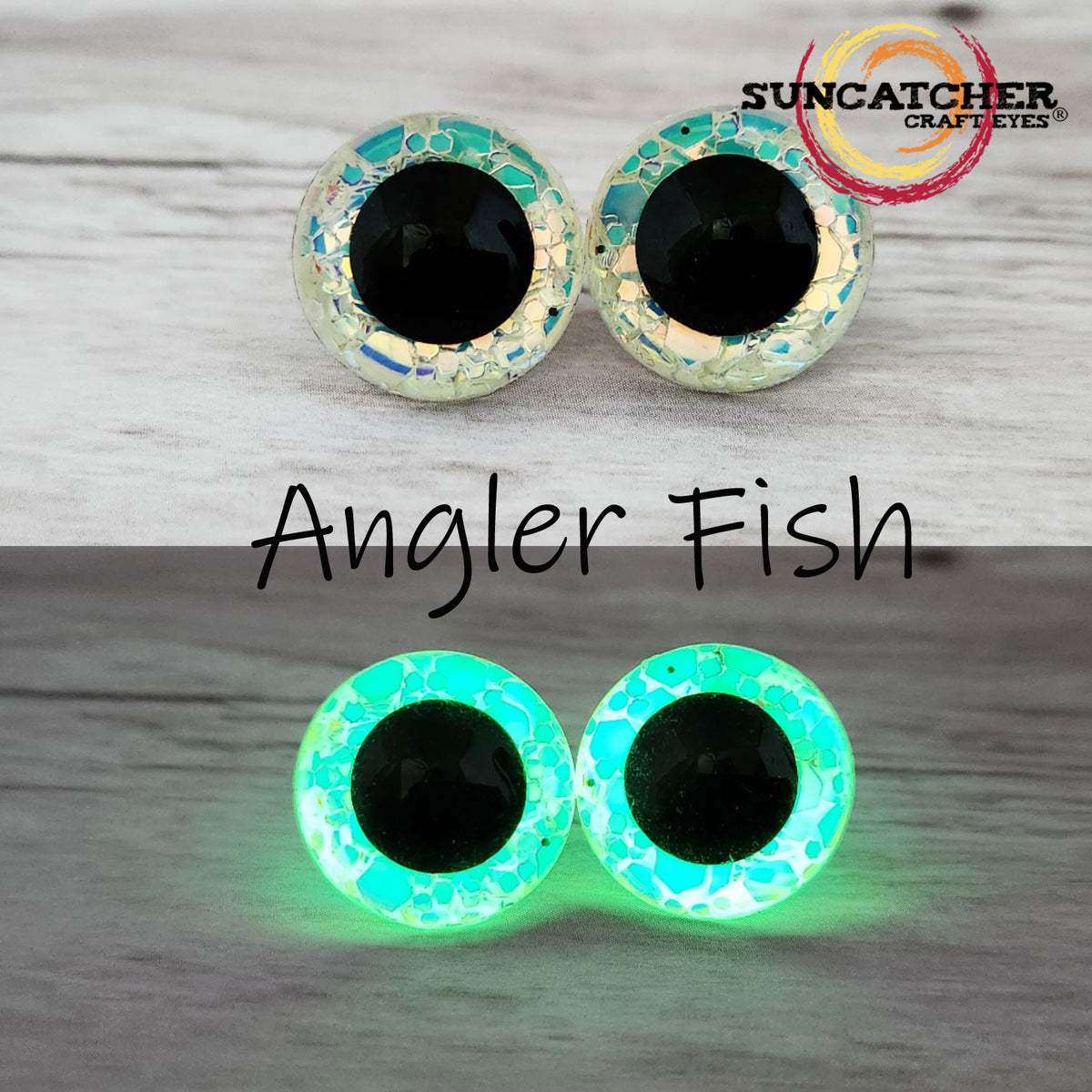 Biolume Glitter Craft Eyes by the Pair – Suncatcher Craft Eyes