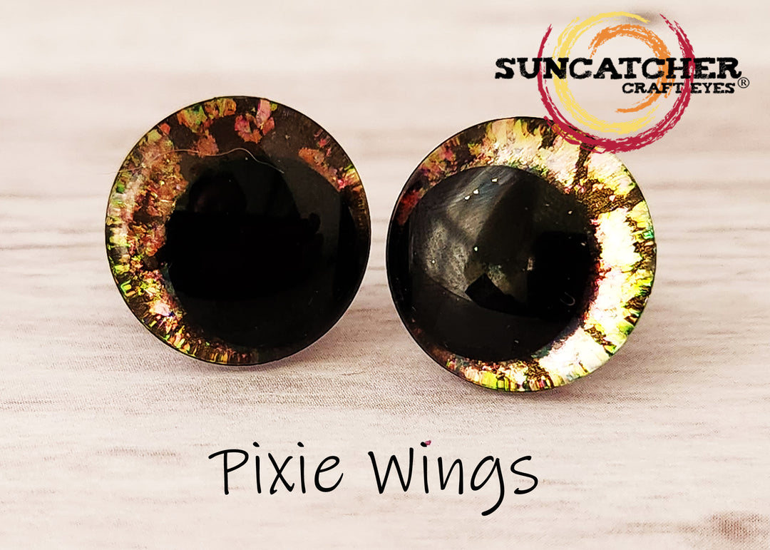 Playful Obsidian Dreams SINKER Eyes – Suncatcher Craft Eyes