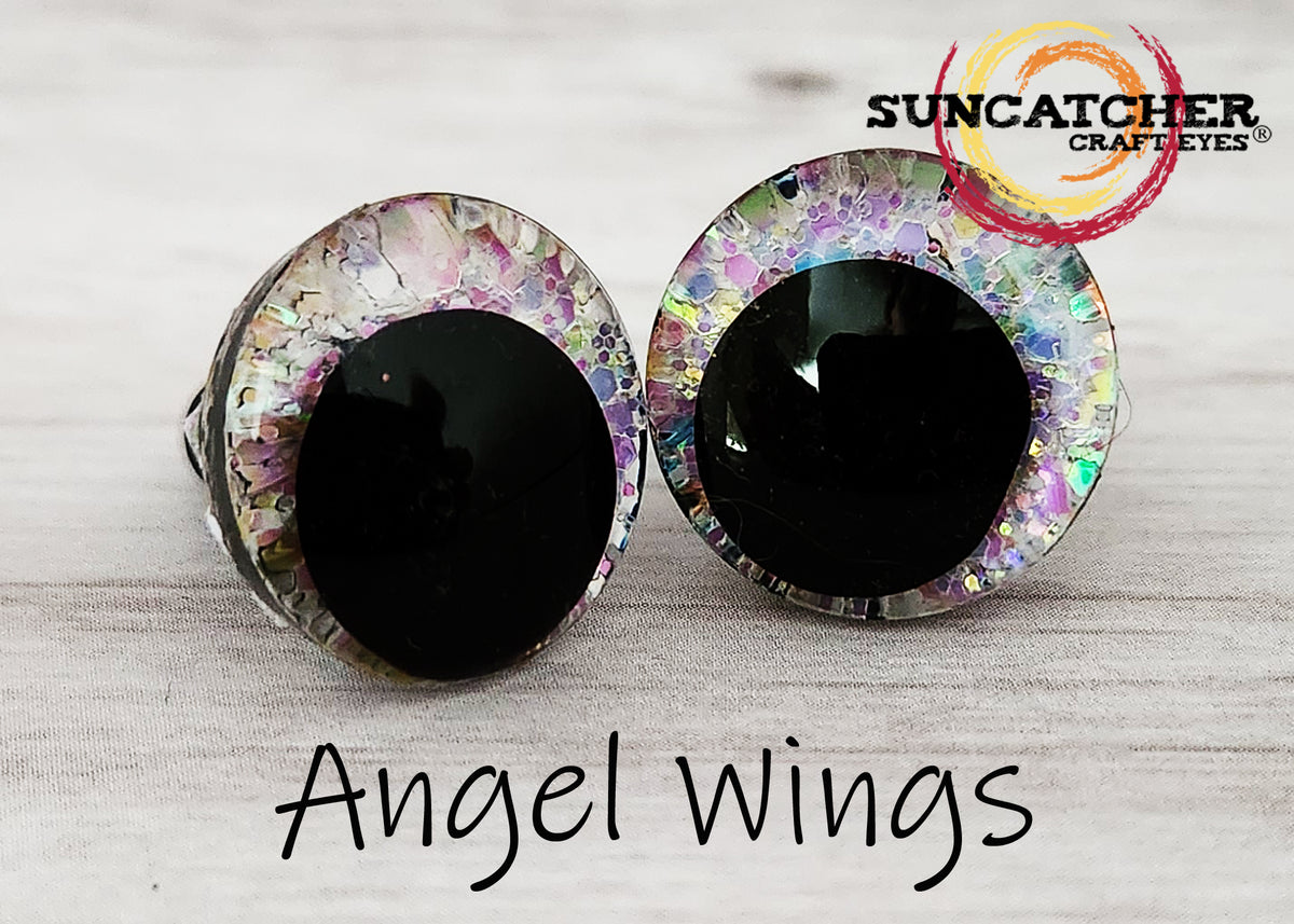 Playful Whimsical SINKER Eyes by the Pair – Suncatcher Craft Eyes