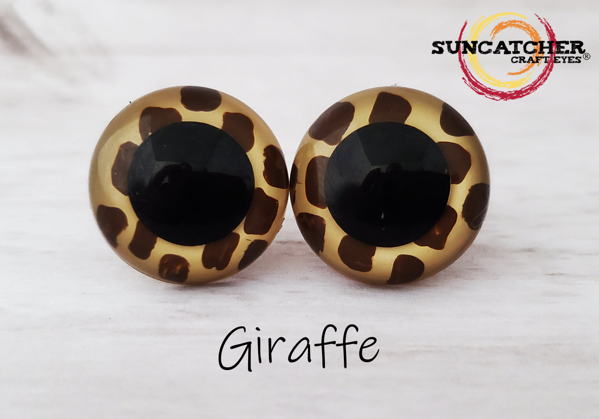 Animal Print Craft Eyes by the Pair – Suncatcher Craft Eyes