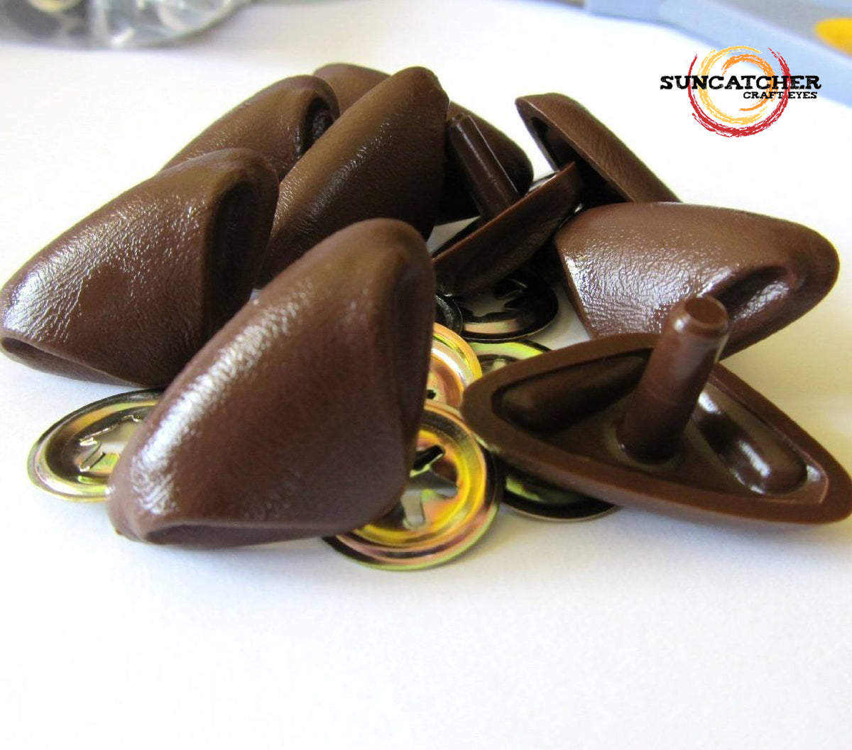 Leather Look Nose – Suncatcher Craft Eyes