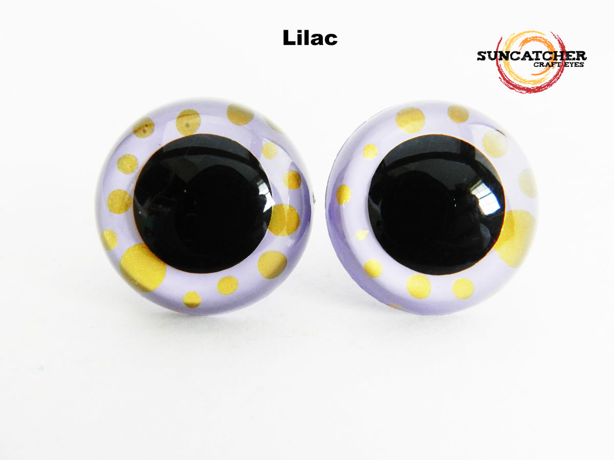 Matte Speckled Craft Eyes by the Pair – Suncatcher Craft Eyes