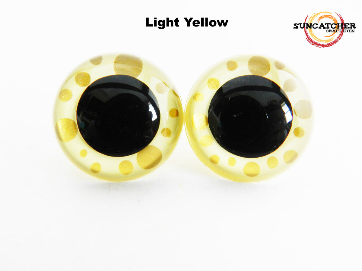 Matte Speckled Craft Eyes by the Pair – Suncatcher Craft Eyes