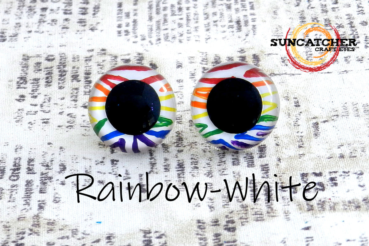 Zebra Craft Eyes by the Pair – Suncatcher Craft Eyes
